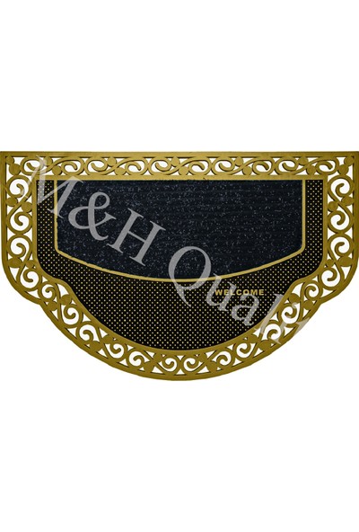 M&H Yarım Ay Modeli Welcome Yazlı Kapı Önü Paspası M&H Yarım Ay Modeli Welcome Yazlı Kapı Önü Paspası