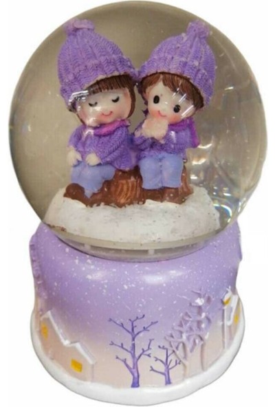 Gözdem Çay Büyük Boy Müzikli Kar Küresi