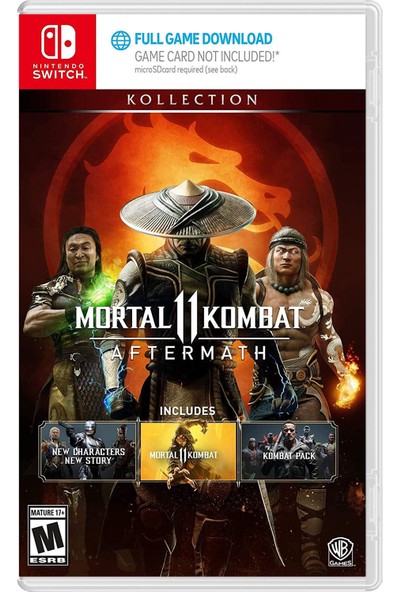 Wb Games Mortal Kombat 11 Aftermath Kollection Nintendo Switch Wb Games Mortal Kombat 11 Aftermath Kollection Nintendo Switch
