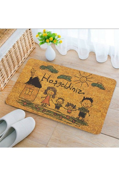 B&M Store Dekoratif Çok Amaçlı İç ve Dış Kapı Önü Paspası B&M Store Dekoratif Çok Amaçlı İç ve Dış Kapı Önü Paspası