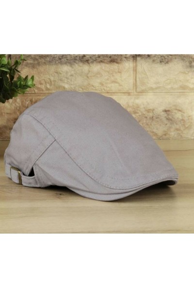 Felisya Ayarlanabilir Ördek Keten Kasket Şapka