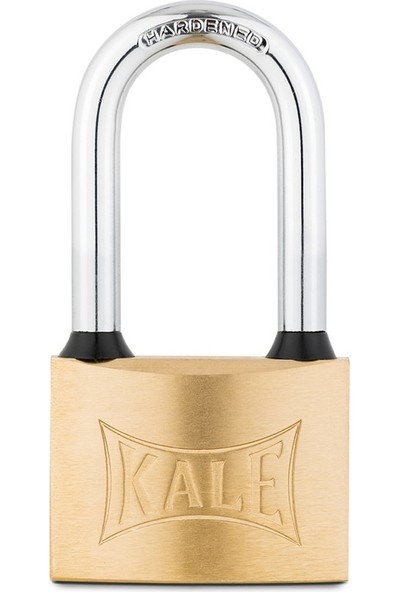 Kale Kilit Sarı Pirinç Asma Kilit - Uzun Kanca