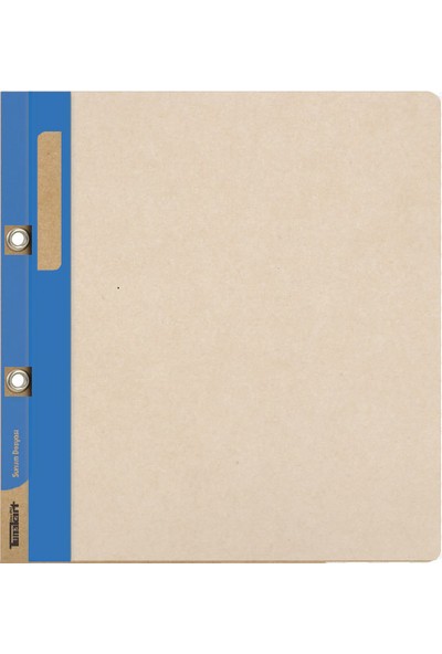 Sert Kırtasiye Tuna Pvc Kapaklı Karton Telli Dosya Mavi