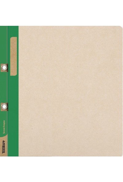 Sert Kırtasiye Tuna Pvc Kapaklı Karton Telli Dosya Yeşil