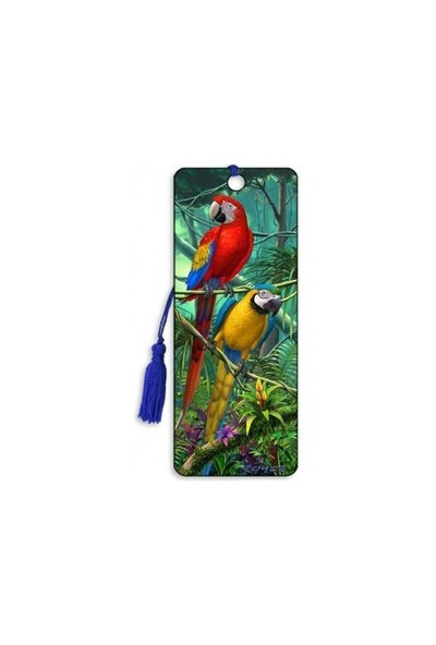 GiftPoint 3D Kitap Ayracı Papağan GiftPoint 3D Kitap Ayracı Papağan