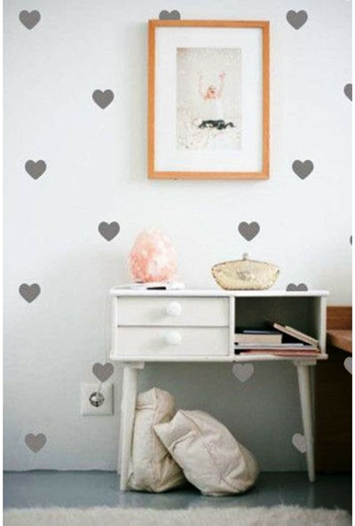 Dekolive Tatlı Kalp Figür Dekoratif Duvar Sticker 48 Adet Dekolive Tatlı Kalp Figür Dekoratif Duvar Sticker 48 Adet