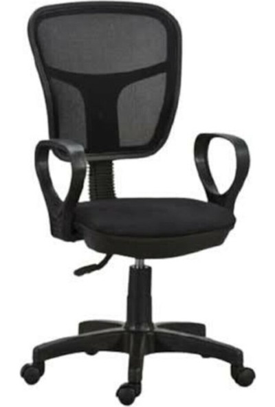 Orianna Design Siyah Fileli Kollu Personel Koltuğu Ofis Bilgisayar Koltuğu Sekreter Sandalyesi Orianna Design Siyah Fileli Kollu Personel Koltuğu Ofis Bilgisayar Koltuğu Sekreter Sandalyesi
