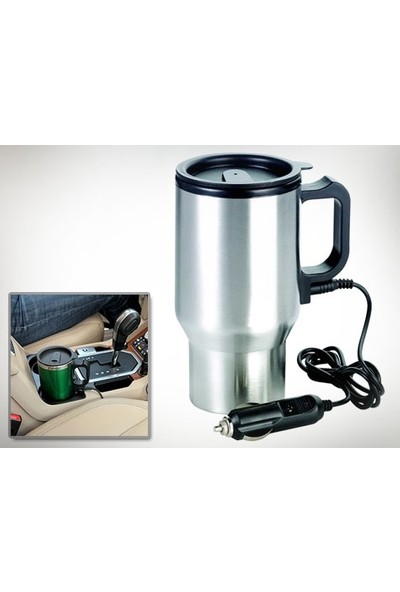 Go İthalat Araç Içi Su Isıtıcı Termos Kupa Bardak Go İthalat Araç Içi Su Isıtıcı Termos Kupa Bardak