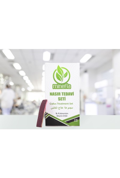 Minefla Nasır Tedavi Seti (2'li Özel Set) Özel Solüsyon ve Castor Oil
