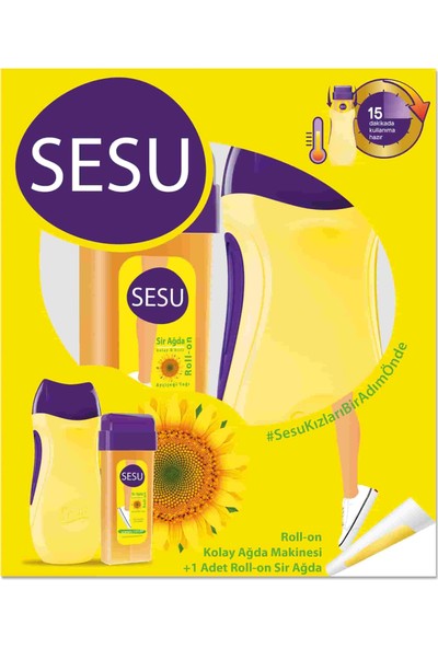 Sesu Roll-On Kolay Ağda Seti