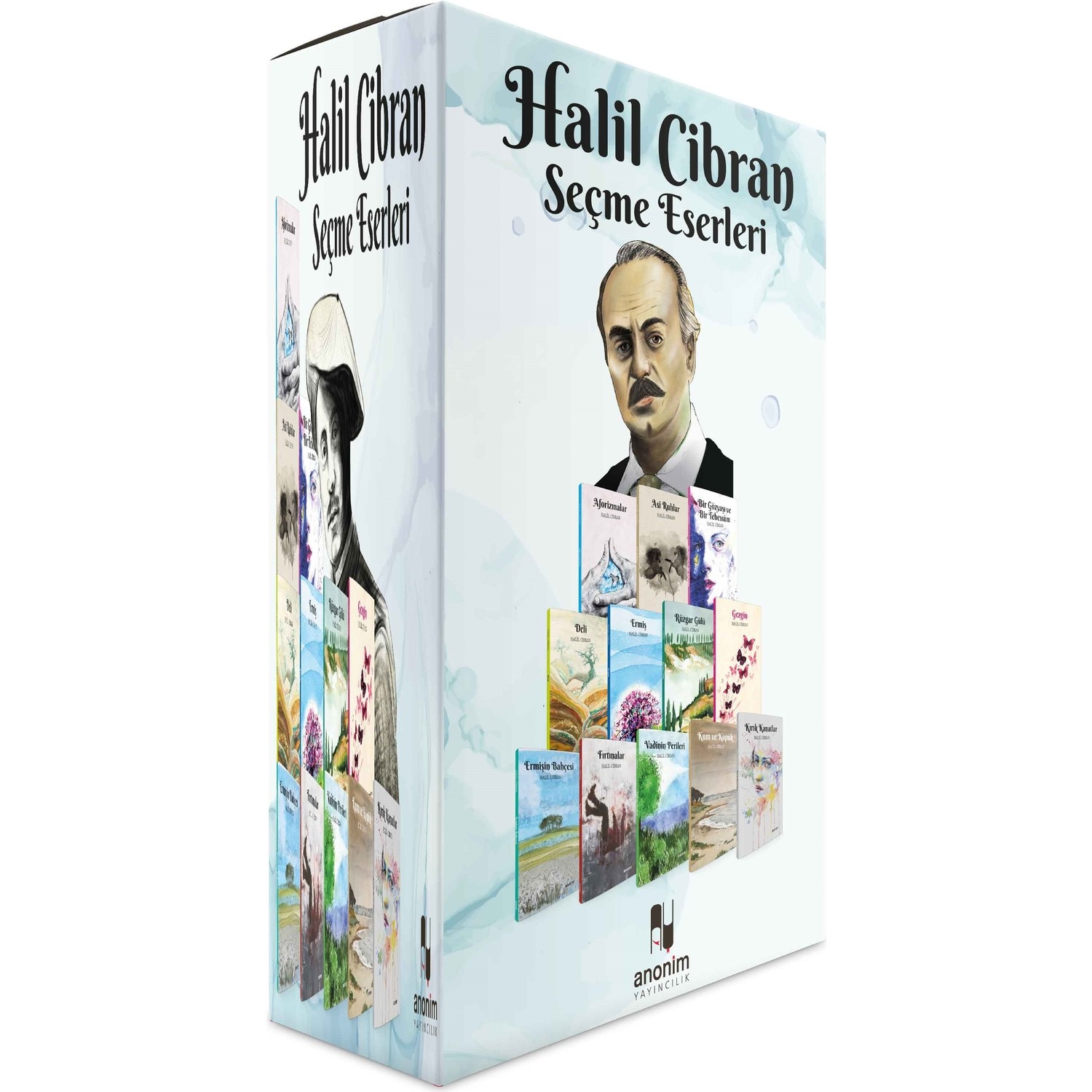 Halil Cibran Seçme Eserleri 12 Kitap Set - Halil Cibran Kitabı