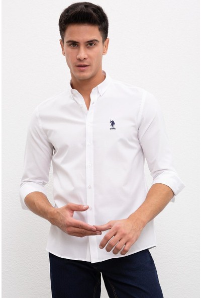 U.s. Polo Assn. Düz Renk Gömlek