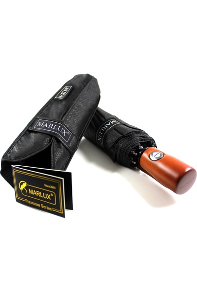 Marlux Wood Series Tam Otomatik Unisex Şemsiye Marlux Wood Series Tam Otomatik Unisex Şemsiye