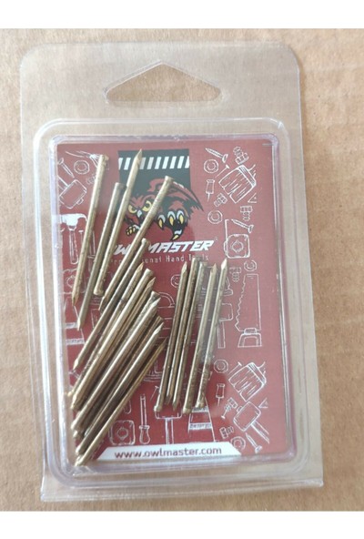 Owl Sarı Başsız Tel Çivi 4'lük 20'li