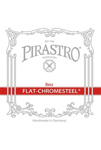 Pirastro Kontrbas Tel Pirastro Flat-Chromesteel Solo Set Pirastro Kontrbas Tel Pirastro Flat-Chromesteel Solo Set