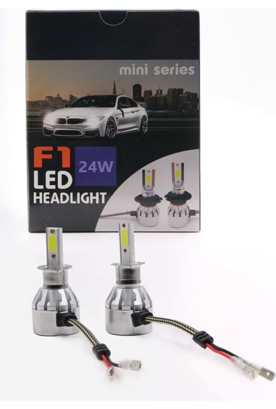 F1 Mini LED Zenon Slim Model Beyaz Renk 6400 Lümen LED Xenon H3 F1 Mini LED Zenon Slim Model Beyaz Renk 6400 Lümen LED Xenon H3