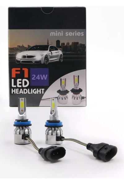 F1 Mini LED Zenon Slim Model Beyaz Renk 6400 Lümen LED Xenon H11 F1 Mini LED Zenon Slim Model Beyaz Renk 6400 Lümen LED Xenon H11