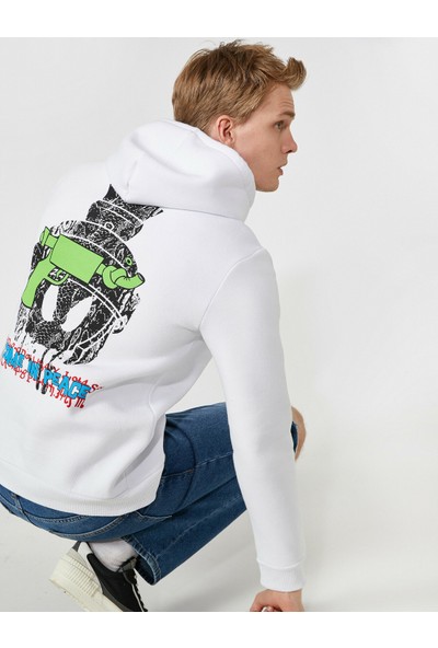 Koton Looney Tunes Kapşonlu Sweatshirt Lisanslı Baskılı