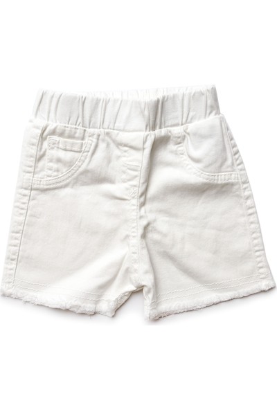 Hello Baby Basic Püsküllü Denim Şort