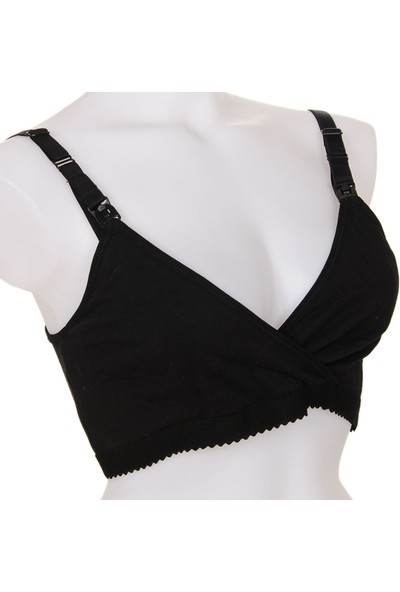 Bebefox Kapsız Kruvaze Emzirme Sütyeni