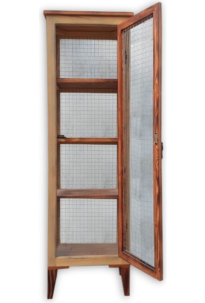 Anka Ahşap Atölyesi Nostaljik Tel Dolap