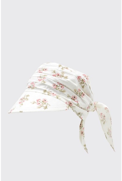 Külah Çocuk Safari Bağlamalı Eşarp Siperli Bandana Plaj Şapkası 8-15 Yaş Çiçek Desenli Külah Çocuk Safari Bağlamalı Eşarp Siperli Bandana Plaj Şapkası 8-15 Yaş Çiçek Desenli