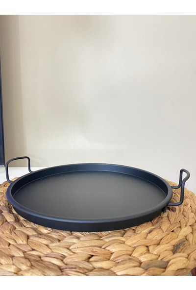 Tutal Home 24 cm Kulplu Sunum Tepsi Tutal Home 24 cm Kulplu Sunum Tepsi