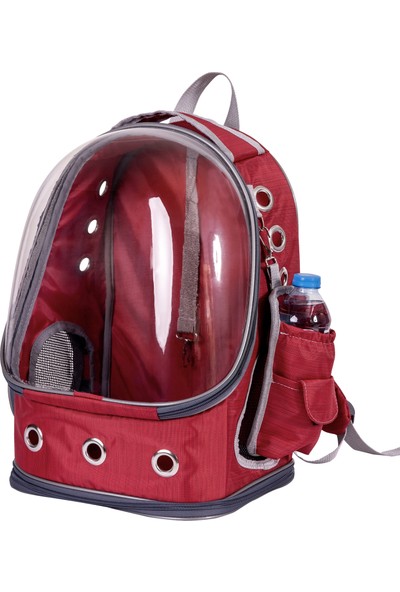 Enipaty Yeni Nesil Astronot Kedi Köpek Taşıma Çantası Kırmızı
