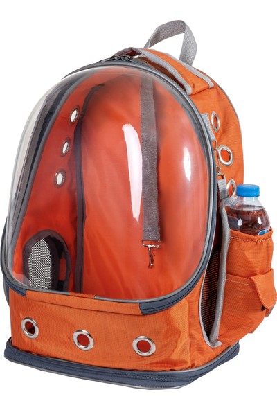 Enipaty Yeni Nesil Astronot Kedi Köpek Taşıma Çantası Turuncu