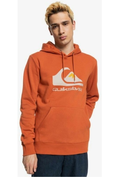 Quiksilver QUIKSILVEREQYFT04450-CNO Big Logo Hood Erkek Sweatshirt