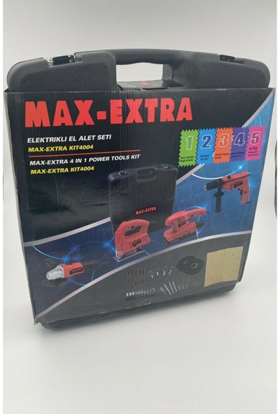 Max-Extra 41 Parça Elektrikli El Alet Seti Max-Extra 41 Parça Elektrikli El Alet Seti