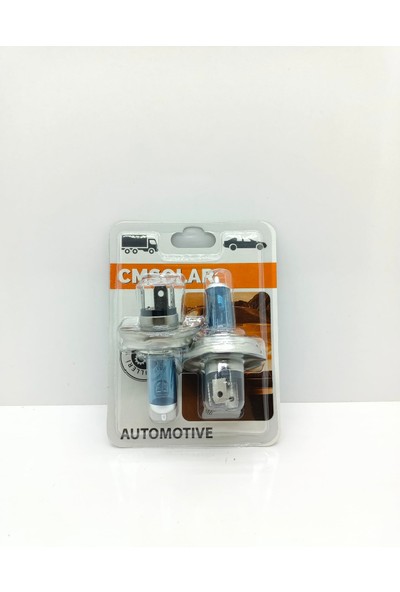 Cmsolar H4 Halogen Ampul Beyaz Işık Cmsolar H4 Halogen Ampul Beyaz Işık