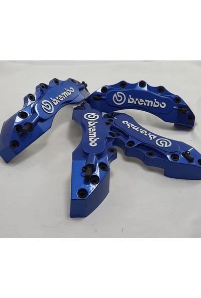 Duru Doruk Brembo Kabartmalı Kaliper Kapağı Mavi Renk 4 Lü Set Duru Doruk Brembo Kabartmalı Kaliper Kapağı Mavi Renk 4 Lü Set