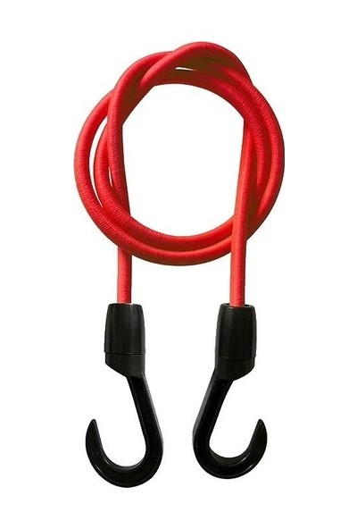 Larimar Bagaj Lastiği 8mm X100CM Plastik Kancalı 2 Adet Olarak - Karışık Renk - Bağaj Lastik - 1 Metre Uzunluk