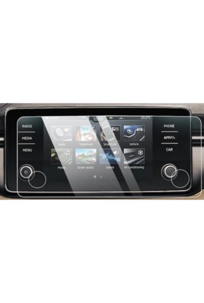 Mobilite Skoda Kamiq Navigasyon Multimedia Teyp Ekran Koruyucu 9h Nano Film Mobilite Skoda Kamiq Navigasyon Multimedia Teyp Ekran Koruyucu 9h Nano Film