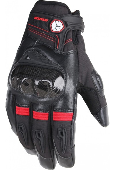 Scoyco Motosiklet Eldiven Scoyco MC57WP Siyah-Kırmızı M Beden Scoyco Motosiklet Eldiven Scoyco MC57WP Siyah-Kırmızı M Beden