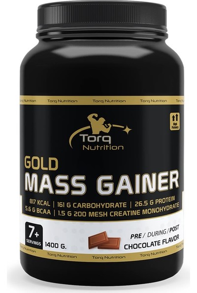 Torq Nutrition Gold Mass Gainer Karbonhidrat Tozu 1400 gr - Çikolata