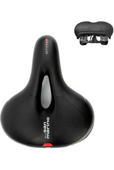 San Marino Active Zone Kırmızı Bisiklet Selesi