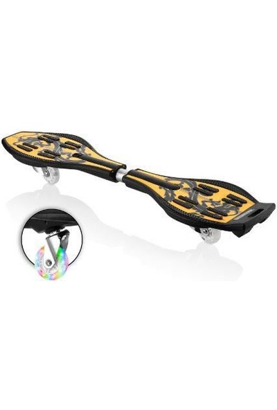 Ardahan Ticaret Kaykay Çantalı 2 Tekerlekli Waveboard Şeytan Kaykayı