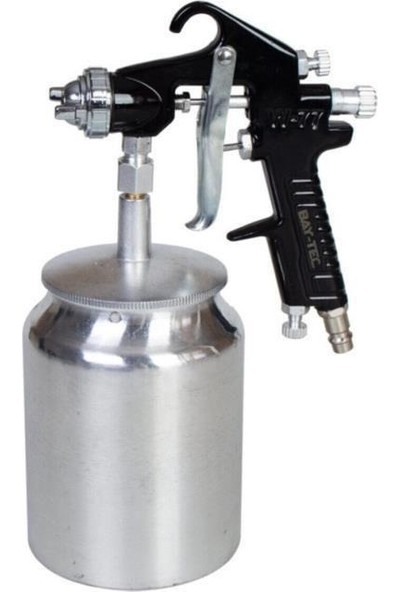 Bay-Tec Alttan Depolu Boya Tabancası 1000CC 2.5mm MK1301-2 Bay-Tec Alttan Depolu Boya Tabancası 1000CC 2.5mm MK1301-2