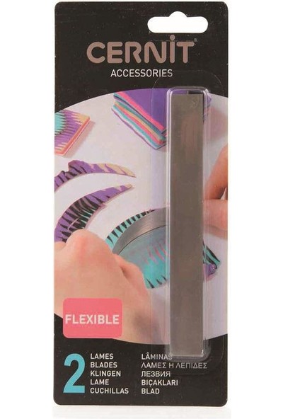 Cernit Bıçak 2 Adet Esnek