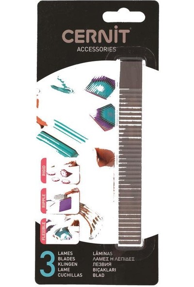 Cernit Bıçak 3'lü Set