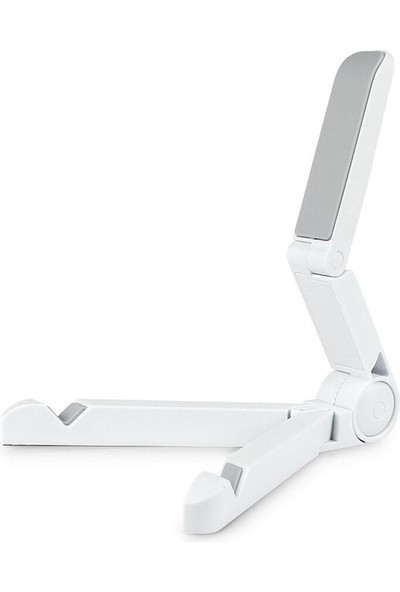 Microcase Masaüstü Katlanabilir Telefon Tablet Tutucu Stand - AL2457 Beyaz Microcase Masaüstü Katlanabilir Telefon Tablet Tutucu Stand - AL2457 Beyaz