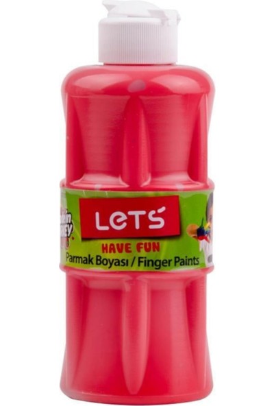 Let's Parmak Boyası 250 ml Kırmızı L-5604 Let's Parmak Boyası 250 ml Kırmızı L-5604