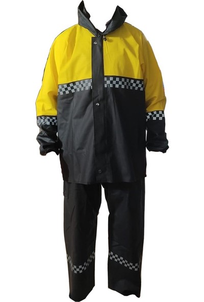 Halilav Motorcu Reflektrlü Kurye Yağmurluk