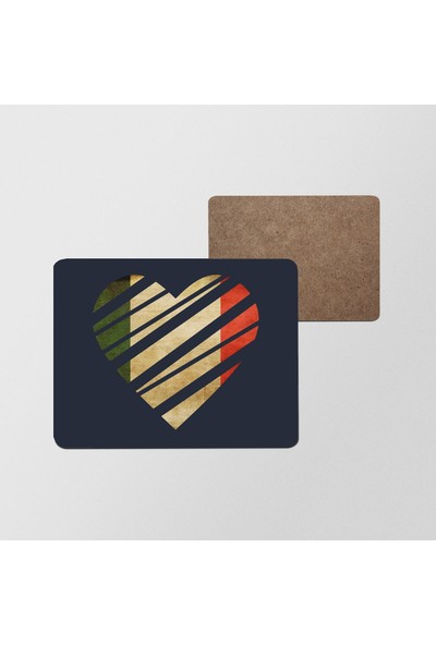 Fizello Italy Heart Mdf Tablo