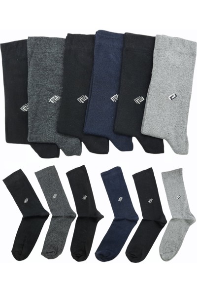 Black Arden Socks 6 'lı Erkek Soket Uzun Çorap 40-44 BT-0270