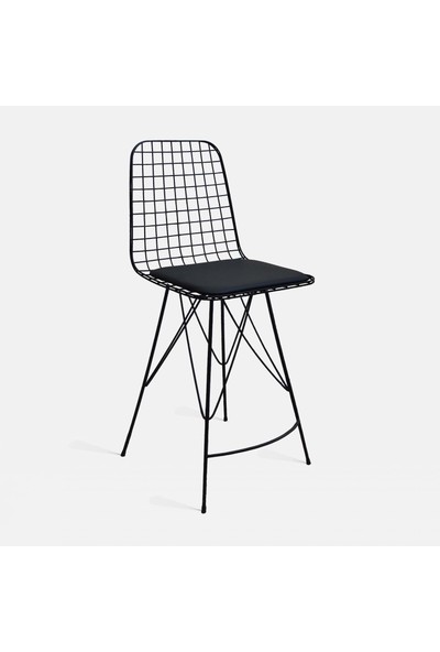 Theia Tasarım Bar Sandalyesi Yüksek Sırt 2li Set Theia Tasarım Bar Sandalyesi Yüksek Sırt 2li Set