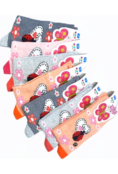 Black Arden Socks 8 'li Kız Çocuk Uzun Çorap 9-10 Yaş BT-0285