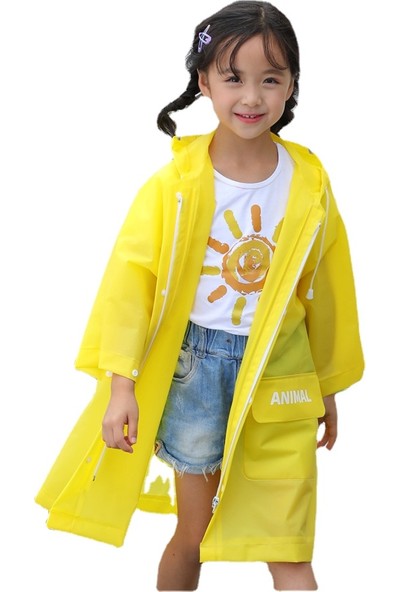 Just For U Su Geçirmez Çocuk Panço Yağmurluk Sarı (Yurt Dışından) Just For U Su Geçirmez Çocuk Panço Yağmurluk Sarı (Yurt Dışından)